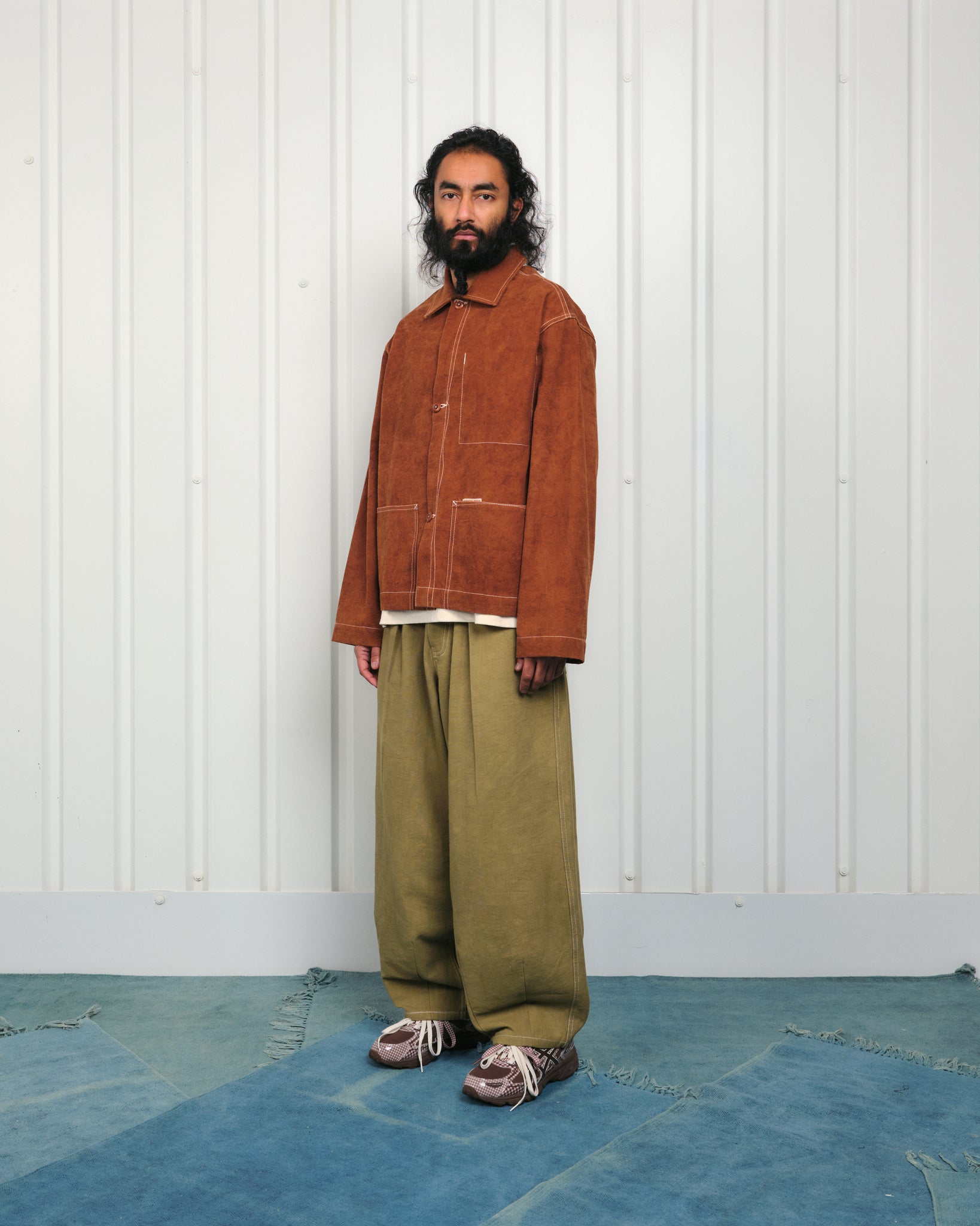 Short on Time Jacket - Brown Wonky-Wear – Story mfg.