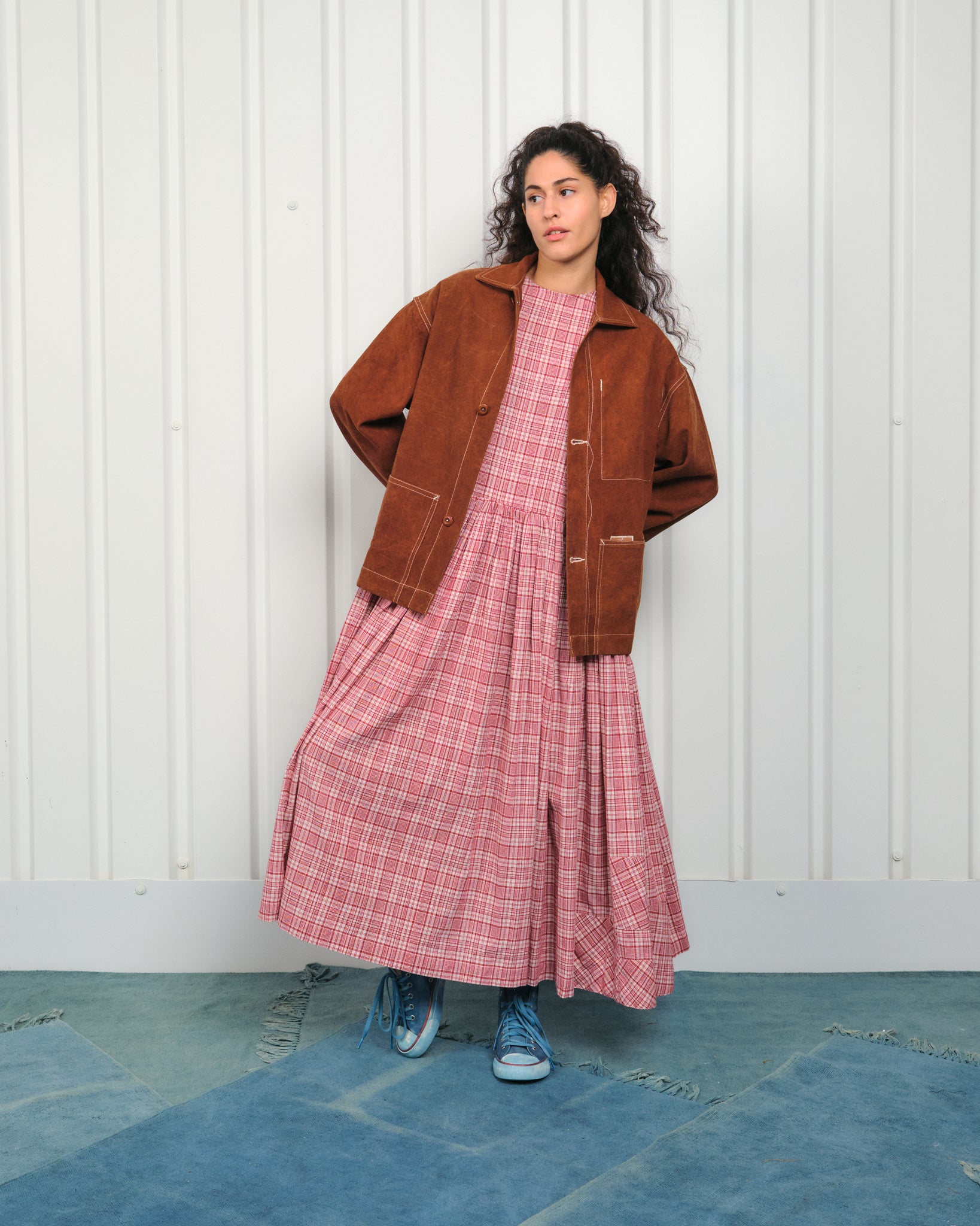 Short on Time Jacket - Brown Wonky-Wear – Story mfg.