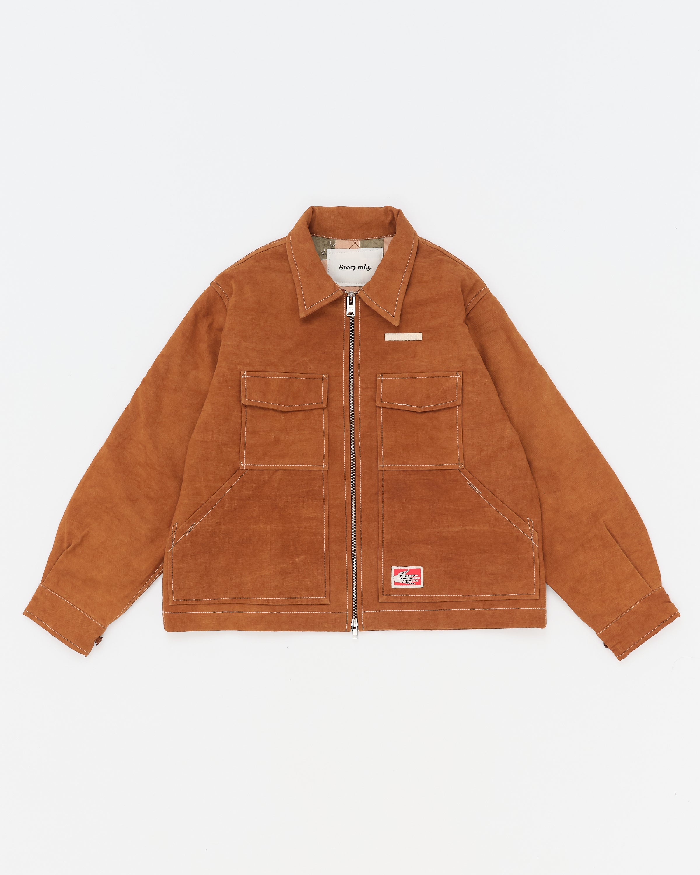 Forgotten Jacket - Brown Wonky-Wear – Story mfg.