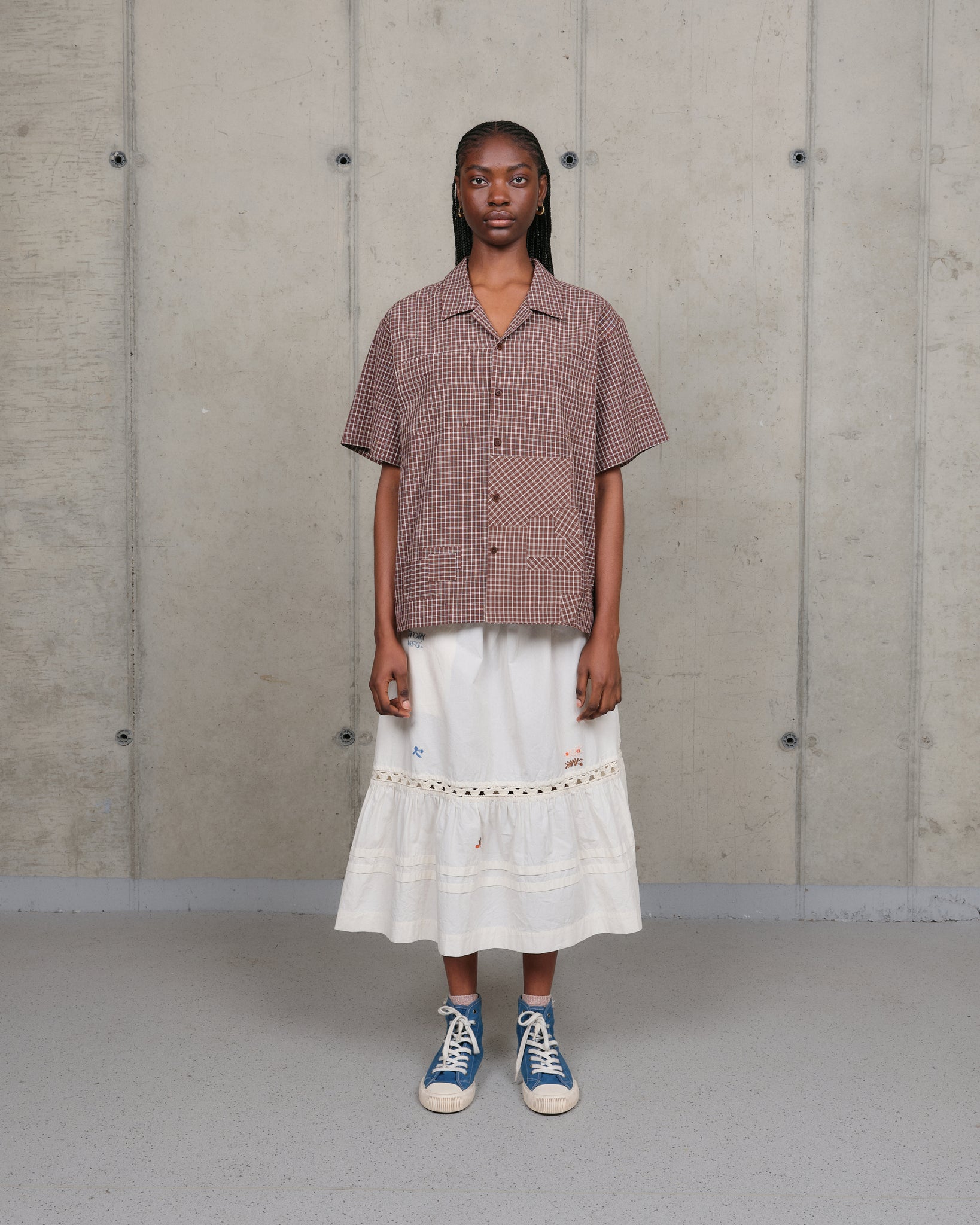 PA Shirt SS - Brown Check – Story mfg.