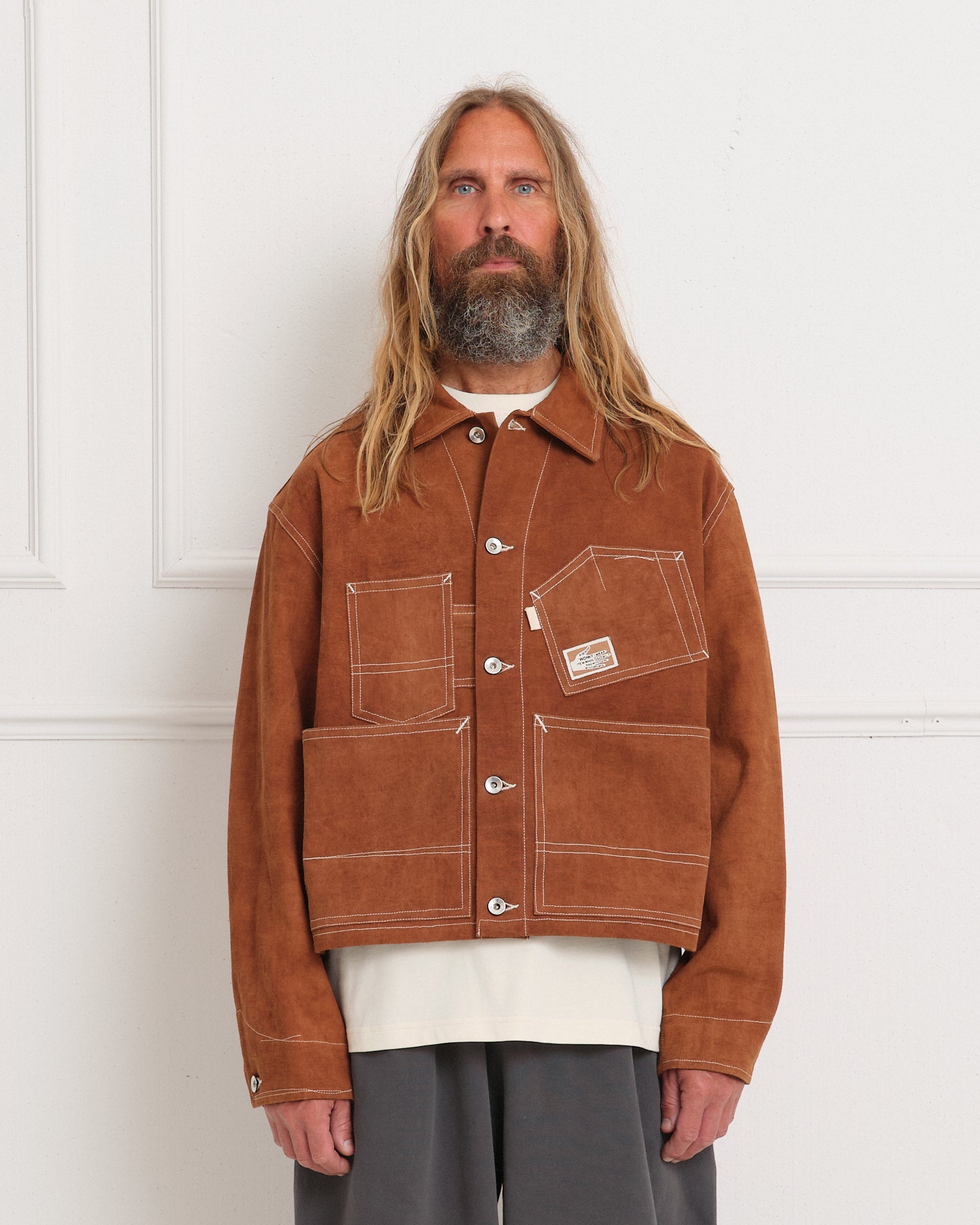 Station Jacket - Brown Wonky-Wear – Story mfg.