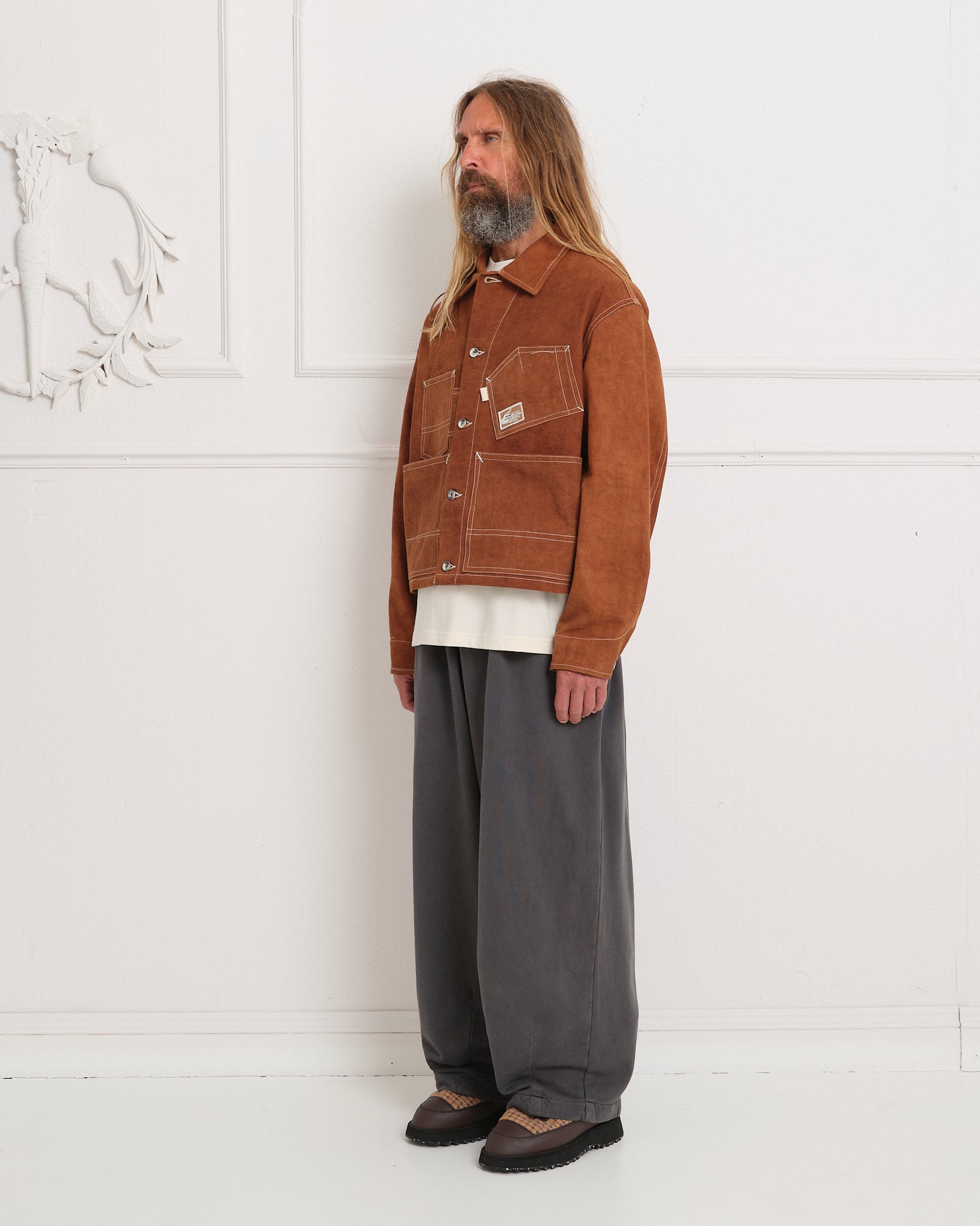 Station Jacket - Brown Wonky-Wear – Story mfg.